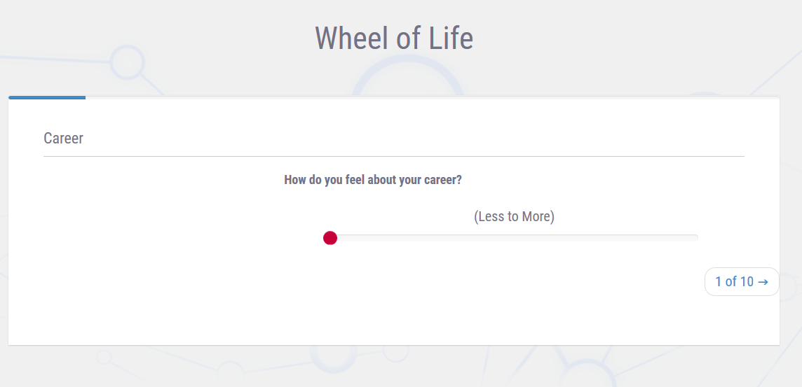 Setup Your Custom Wheel of Life - Evalinator