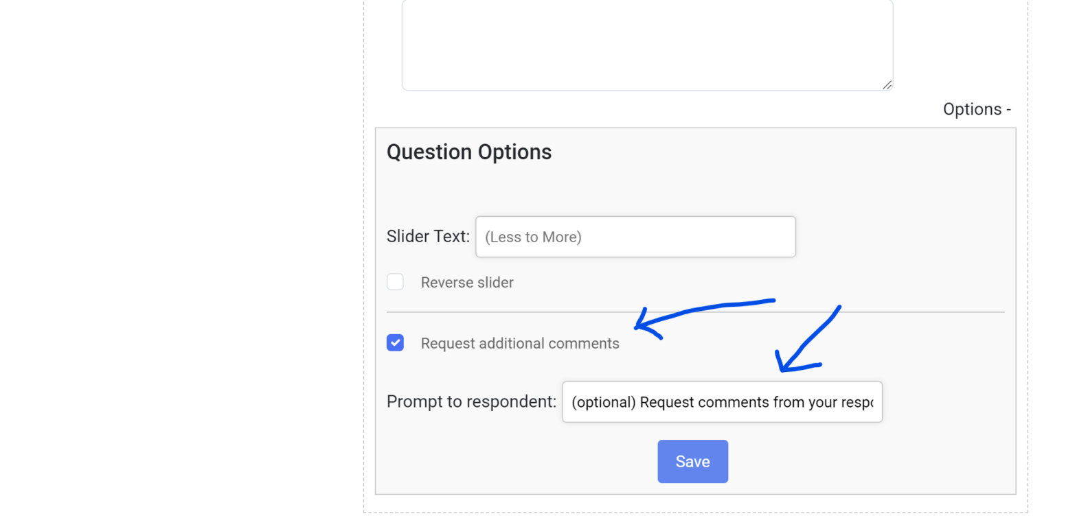 How to request more information from users about their responses ...