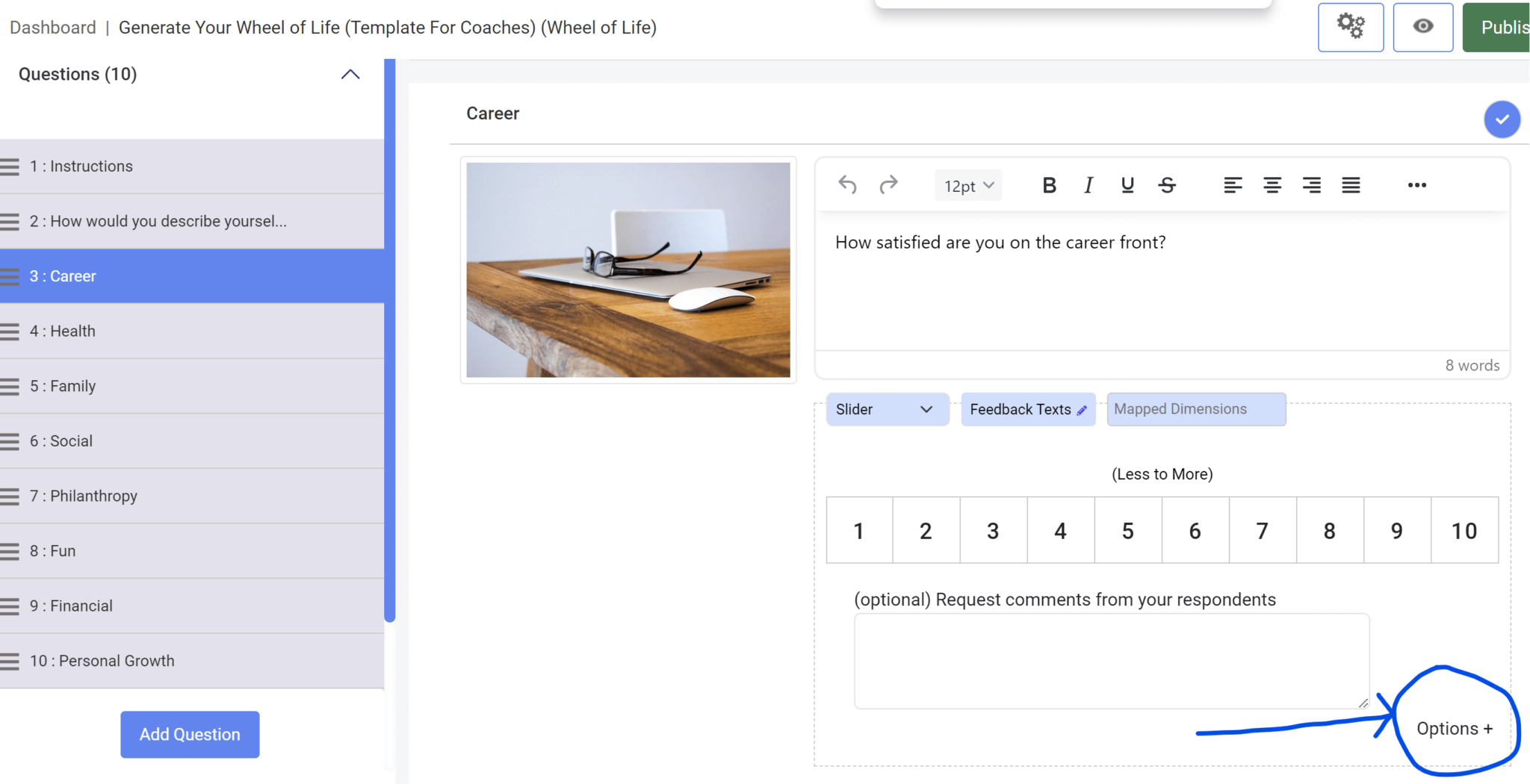 How to request more information from users about their responses ...