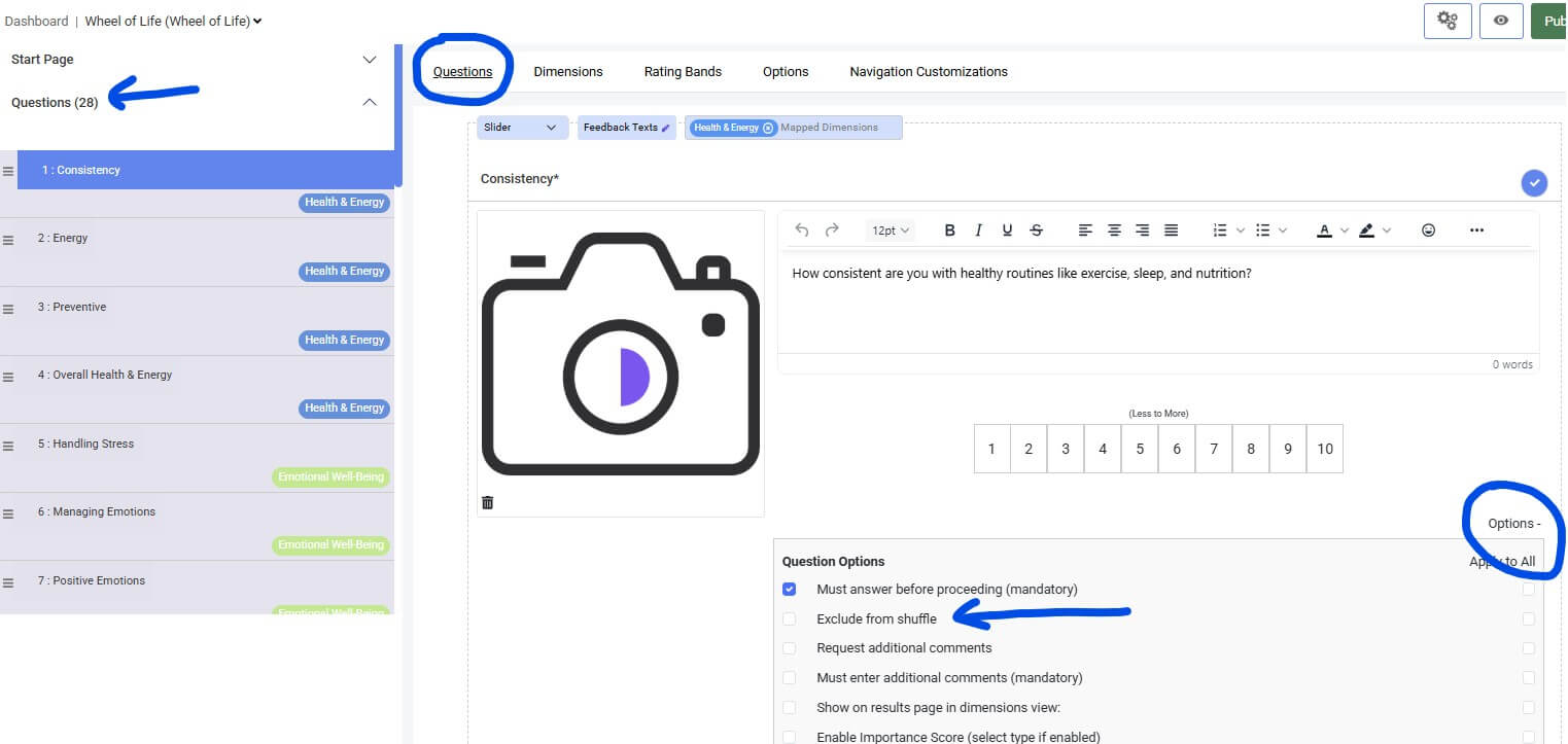 How to Shuffle Questions in Your Assessments & Quizzes - Evalinator